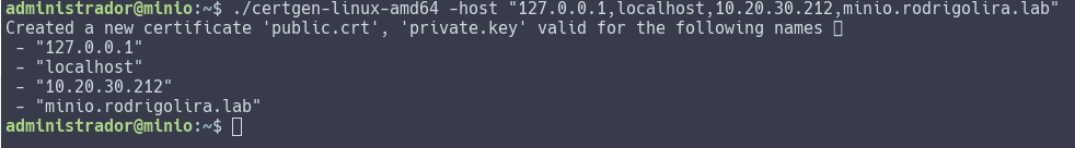 Instalação e Configuração do MinIO (Parte 02 – SSL/TLS) – Rodrigo Lira